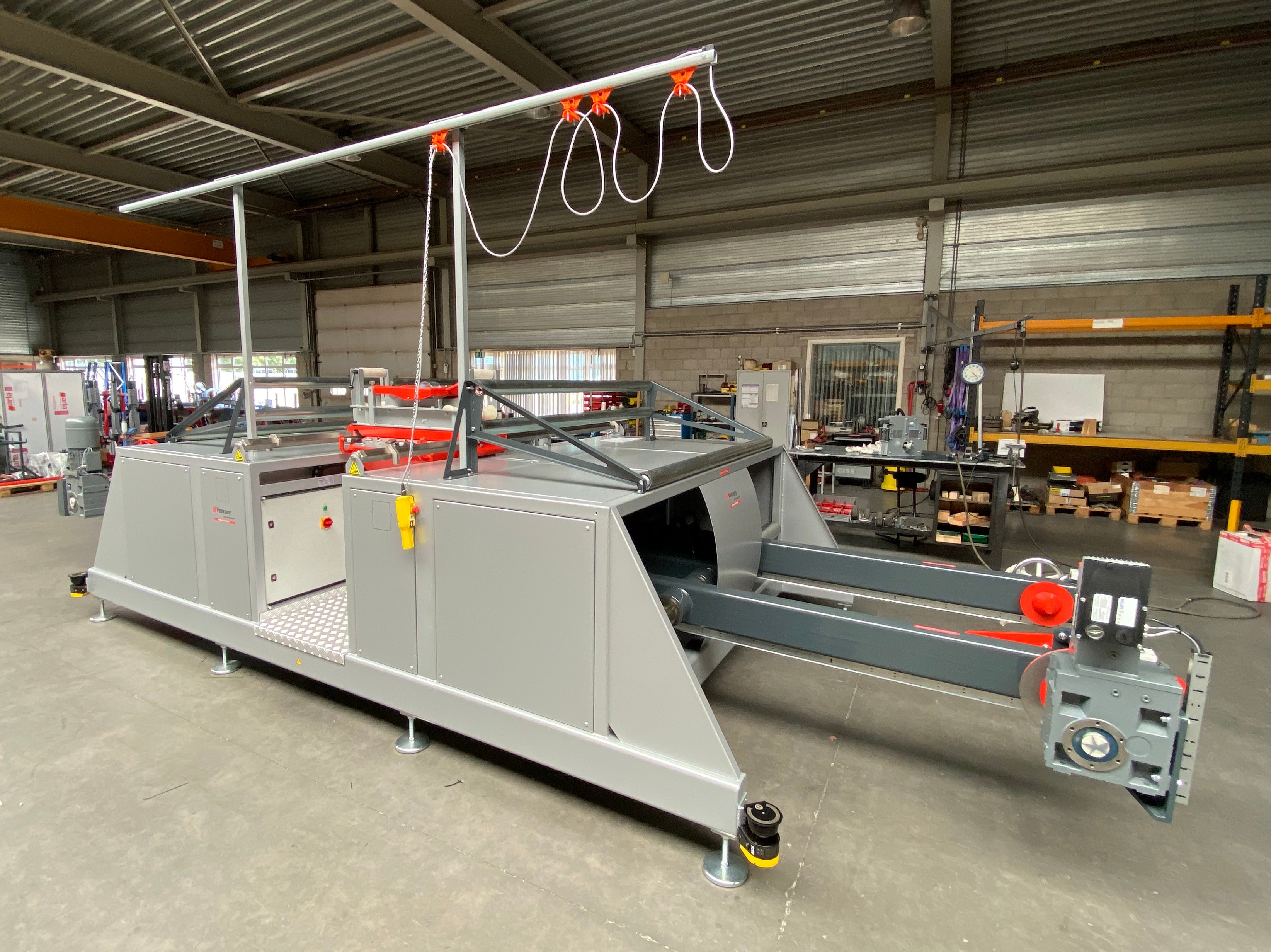 Wikkelmachine Ven-D | Venrooy Cable Equipment
