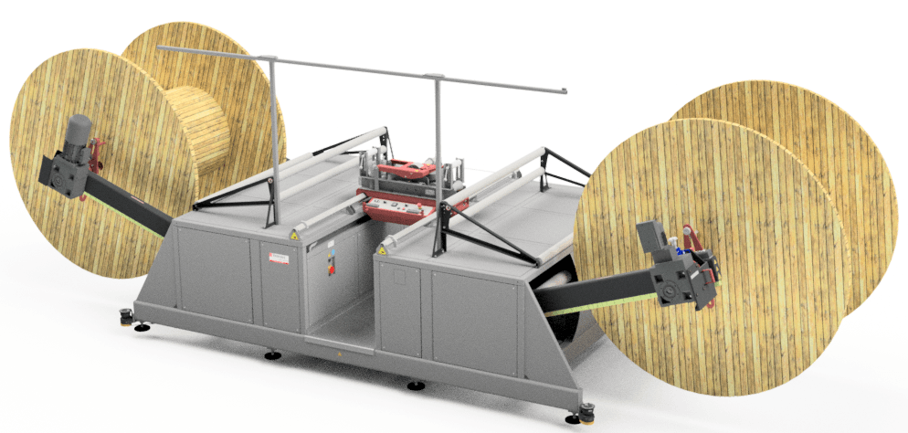 Kabel wikkelmachine | Venrooy Cable Equipment