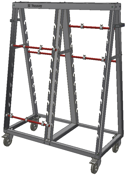 Cable reel racks | Venrooy Cable Equipment